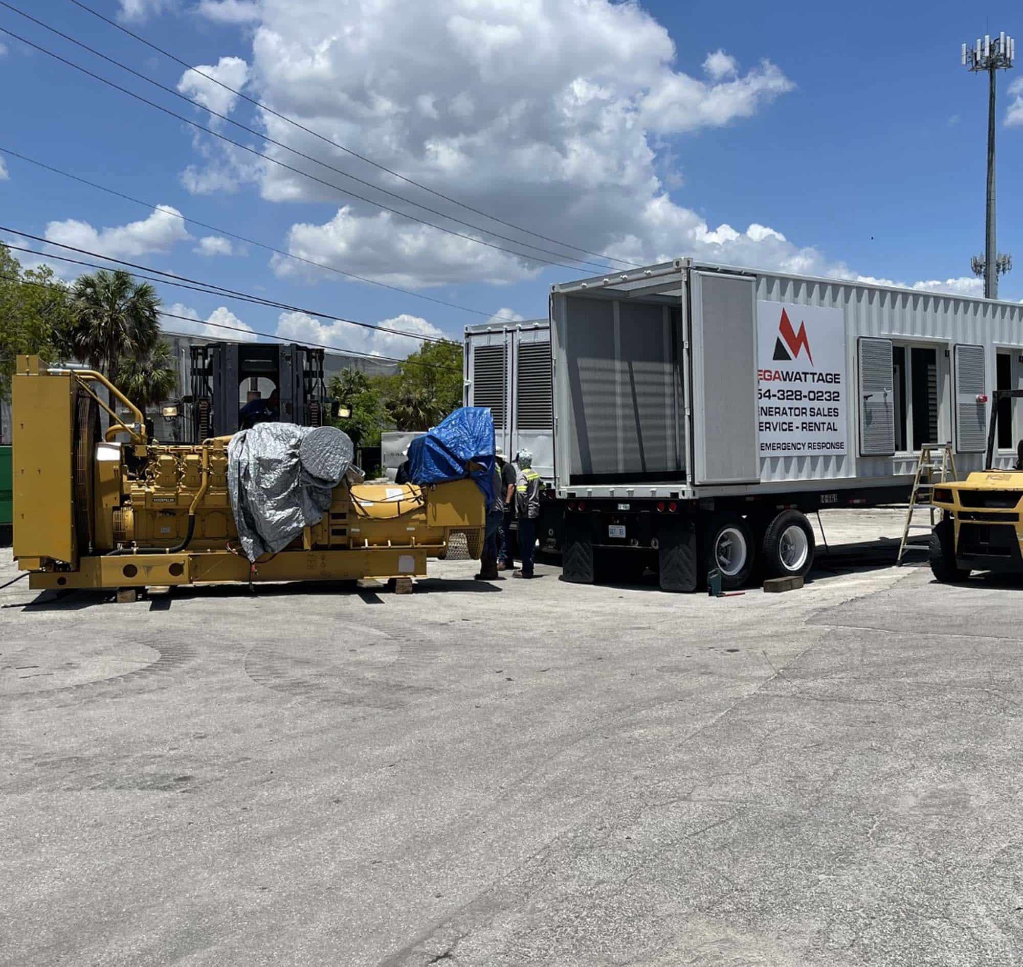 Commercial Generator Repair and Inspections - Megawattage :Megawattage